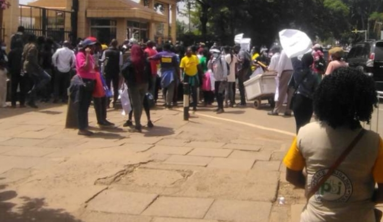 PBI-Kenya accompanies march in Nairobi demanding an end to femicide and ...