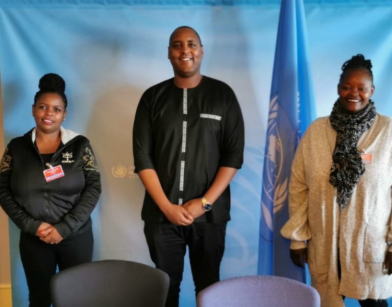 PBI-Kenya project officer Florence Mwikali and WHRD Toolkit Organizer ...